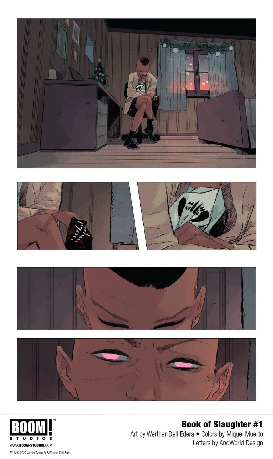 Enjoy a First Look at the BOOK OF SLAUGHTER #1 Special One-Shot ...