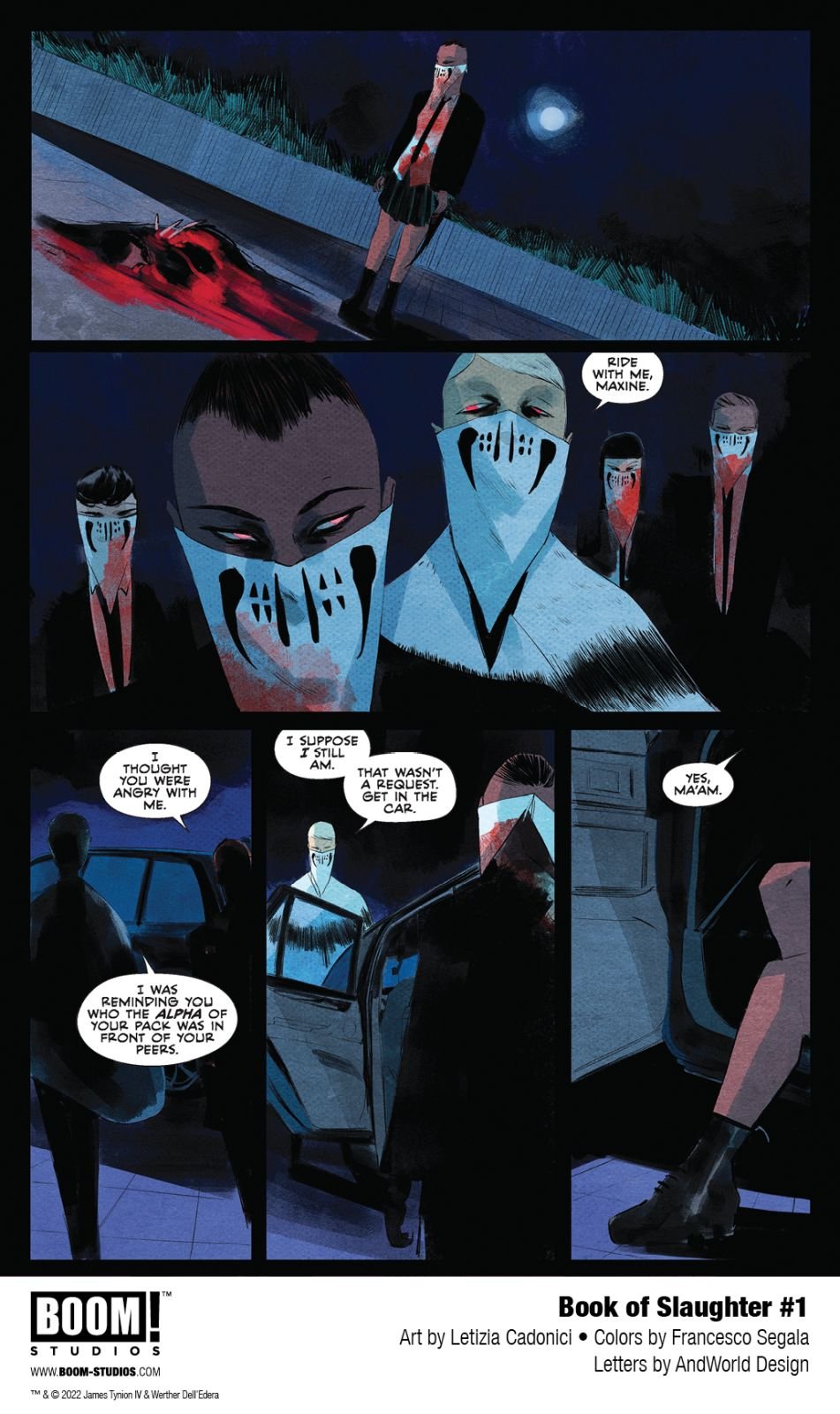 Enjoy a First Look at the BOOK OF SLAUGHTER #1 Special One-Shot — GeekTyrant