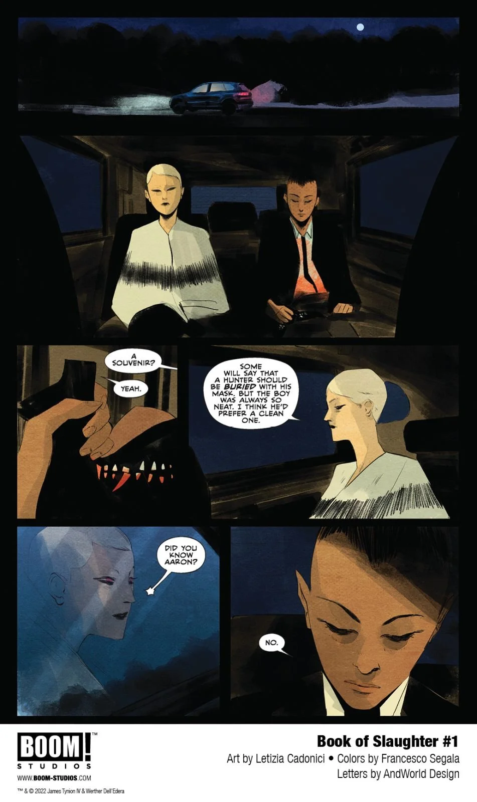 Enjoy a First Look at the BOOK OF SLAUGHTER #1 Special One-Shot ...