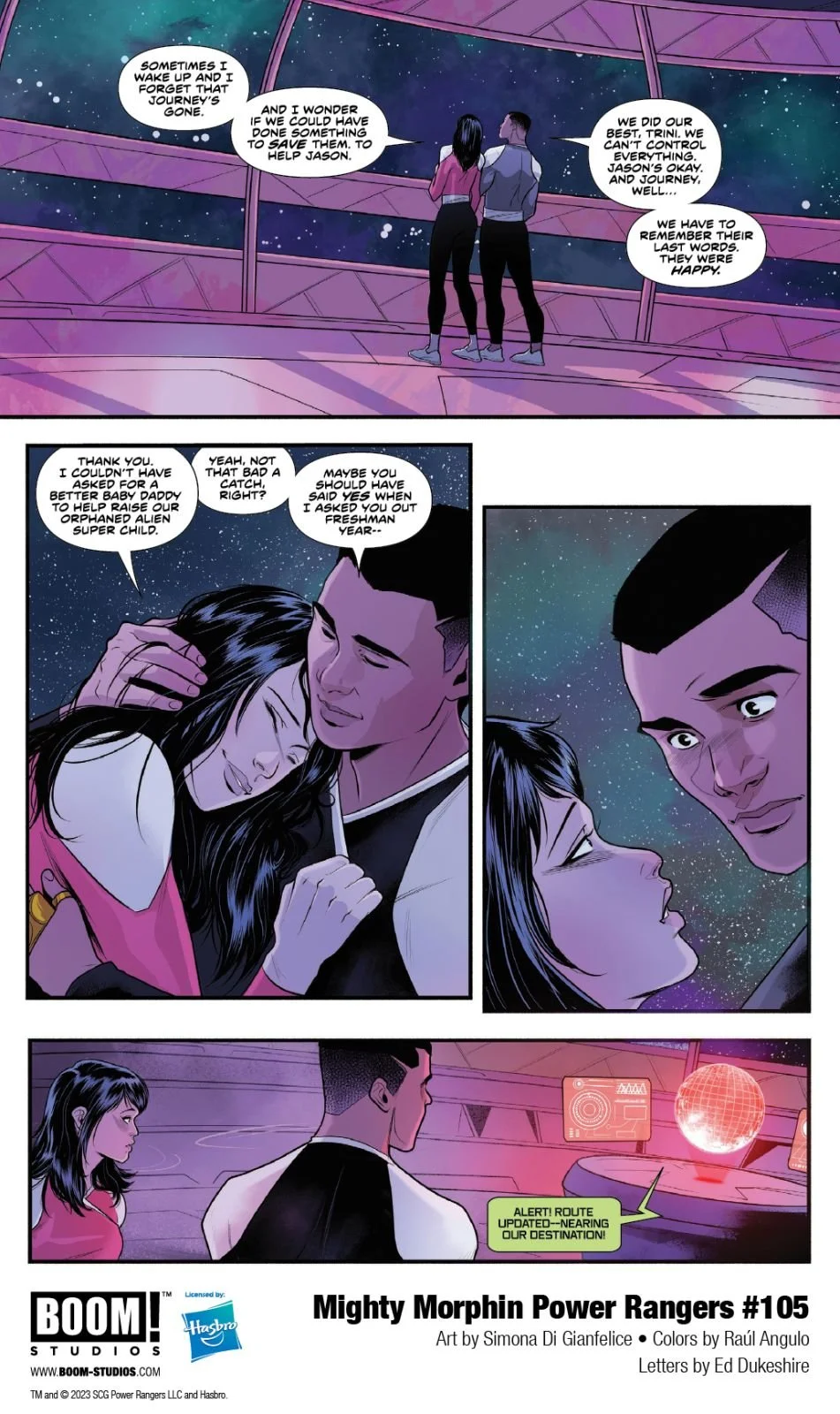 Zack and Trini Look Close in Preview for MIGHTY MORPHIN POWER RANGERS ...