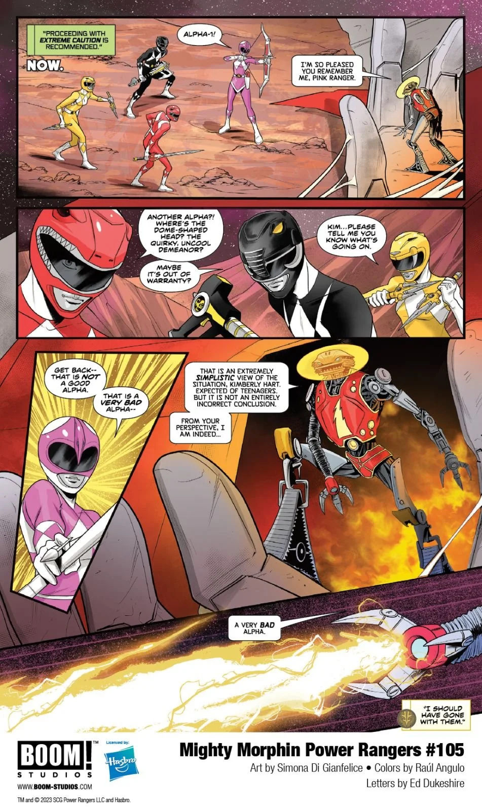 Zack and Trini Look Close in Preview for MIGHTY MORPHIN POWER RANGERS ...