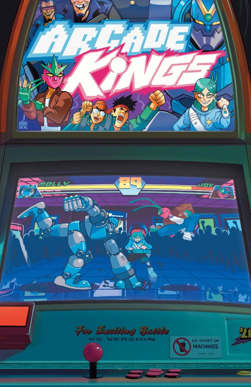 Check Out the Vibrant Artwork for Arcade Kings #1 Comic — GeekTyrant