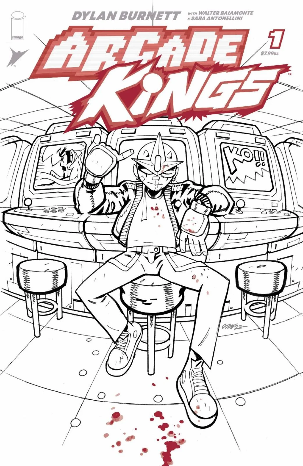 Check Out the Vibrant Artwork for Arcade Kings #1 Comic — GeekTyrant