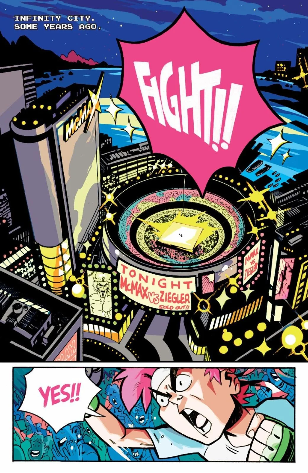 Check Out the Vibrant Artwork for Arcade Kings #1 Comic — GeekTyrant