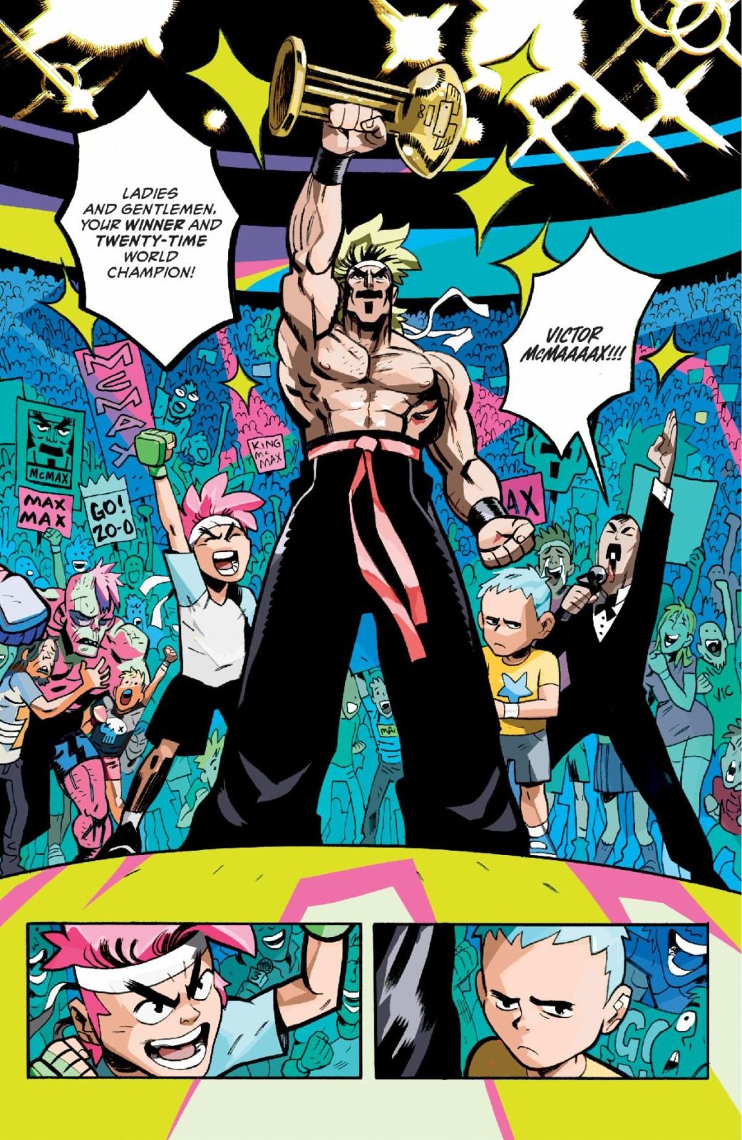 Check Out the Vibrant Artwork for Arcade Kings #1 Comic — GeekTyrant