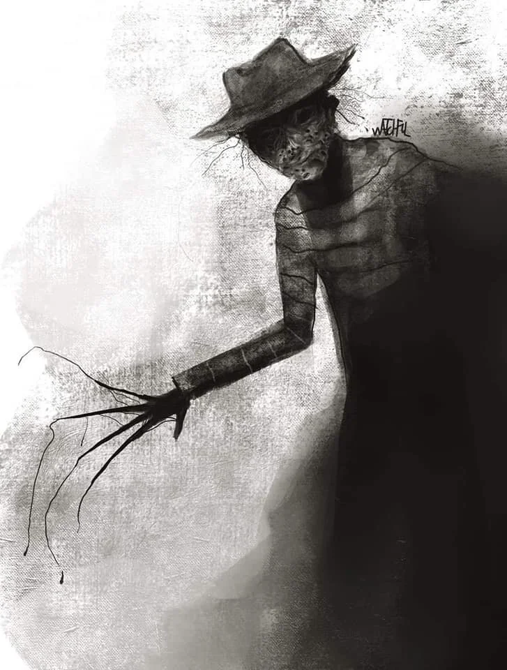 Horror Movie Icons Reimagined in the Art Style of SCARY STORIES TO TELL ...