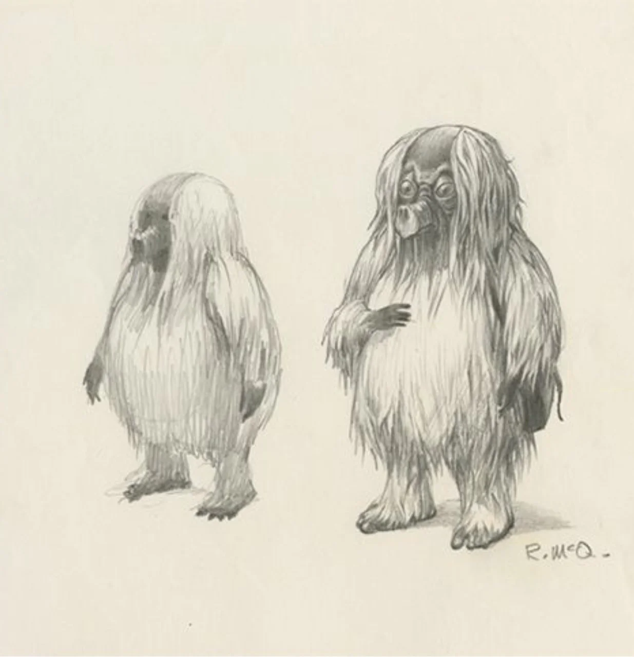 The Ewoks from STAR WARS could have looked completely different ...