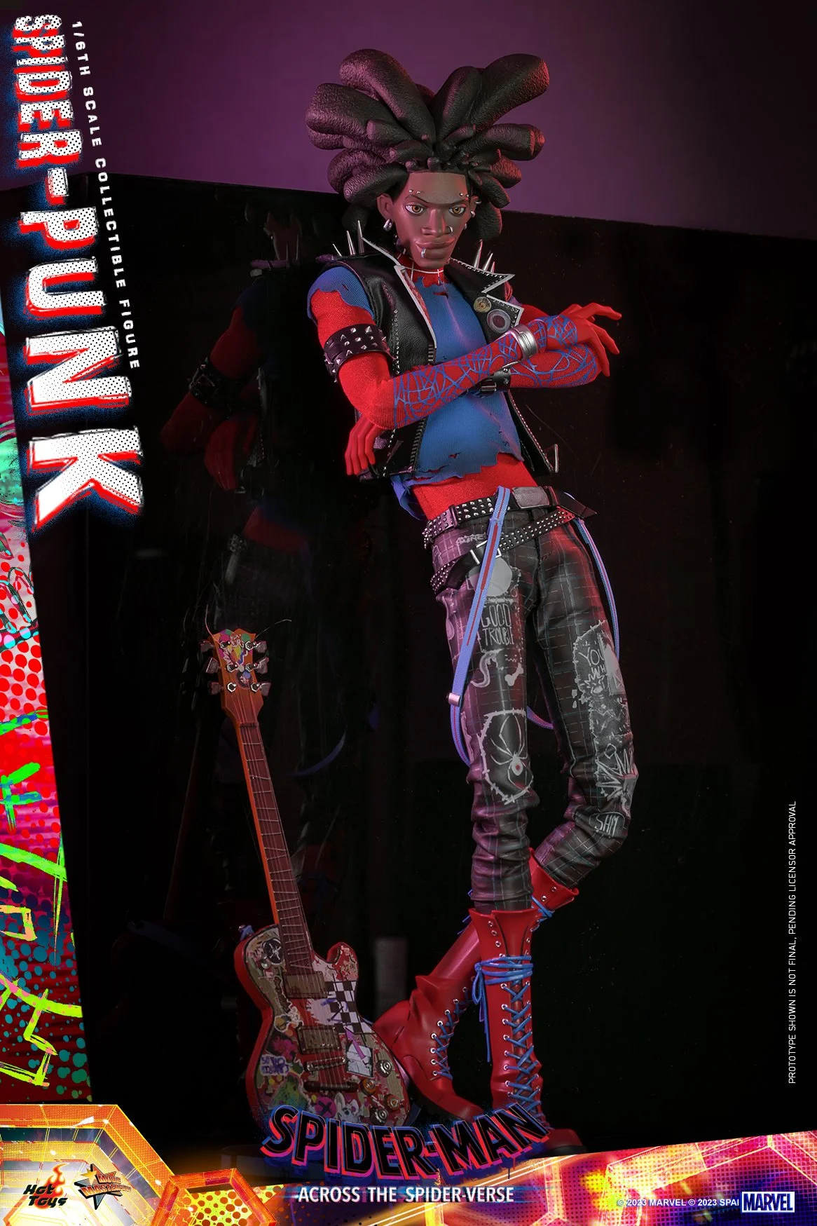 Hot Toys Reveals Spider-Punk Action Figure From SPIDER-MAN: ACROSS THE ...