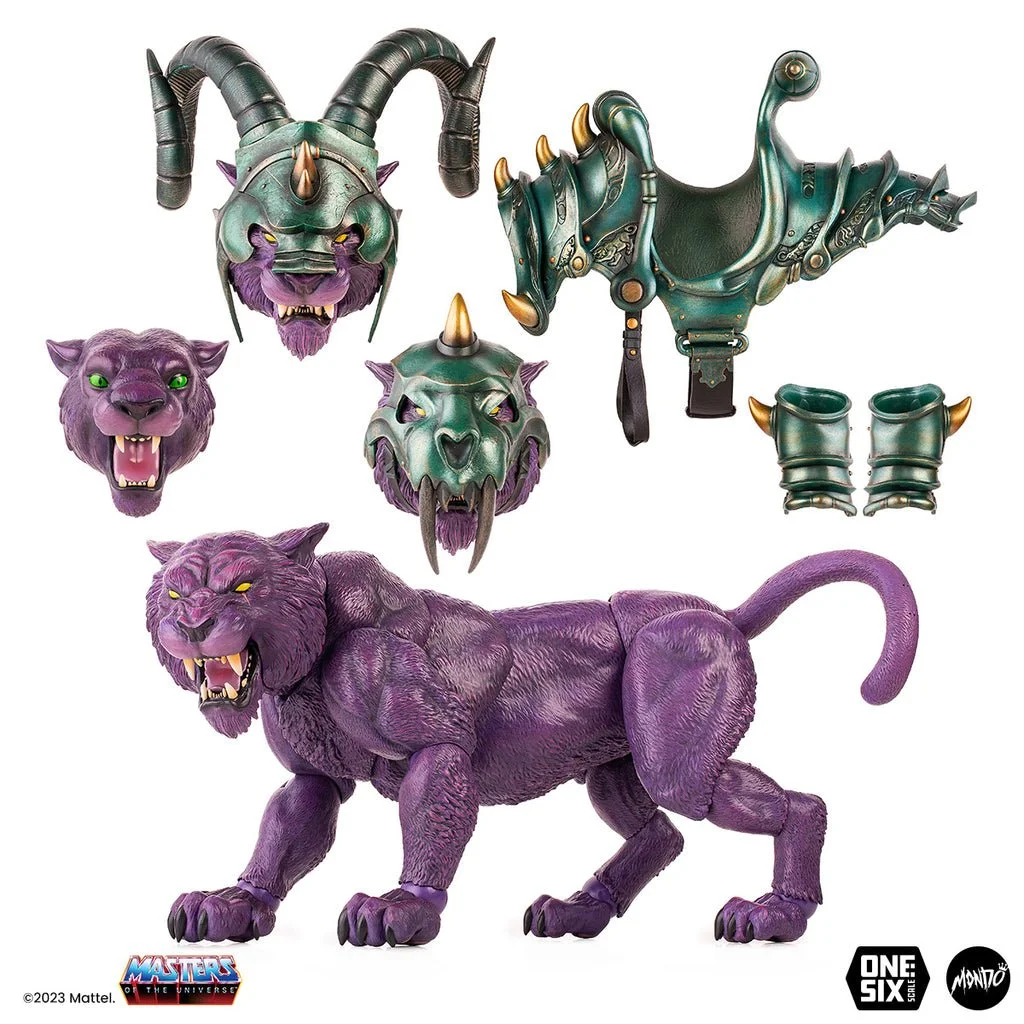 Mondo's MASTERS OF THE UNIVERSE 1/6th Scale Panthor Figure is Up For ...