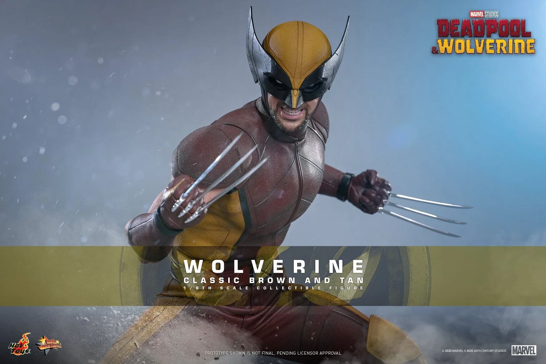 Hot Toys Reveales Wolverine (Classic Brown and Tan) Figure From ...