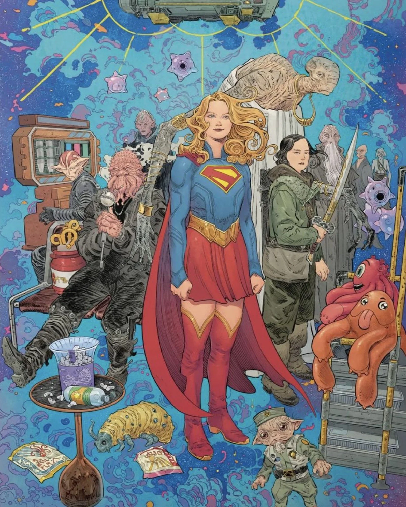SUPERGIRL Poster Art Sparks Confusion After Fans Spot a STAR WARS ...