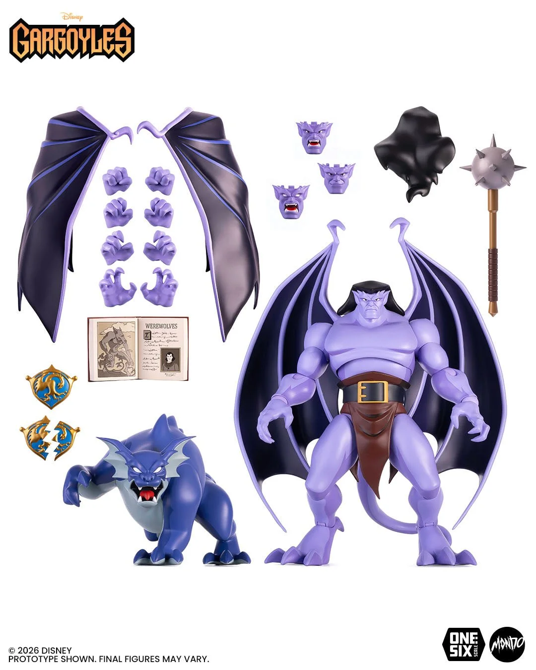 MONDO Unveils Awesome New Gargoyles Goliath 1/6 Scale Figure Complete ...