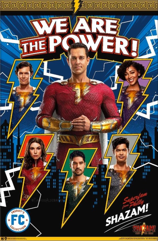 Two Vibrant New Posters for SHAZAM! FURY OF THE GODS Showcase the ...