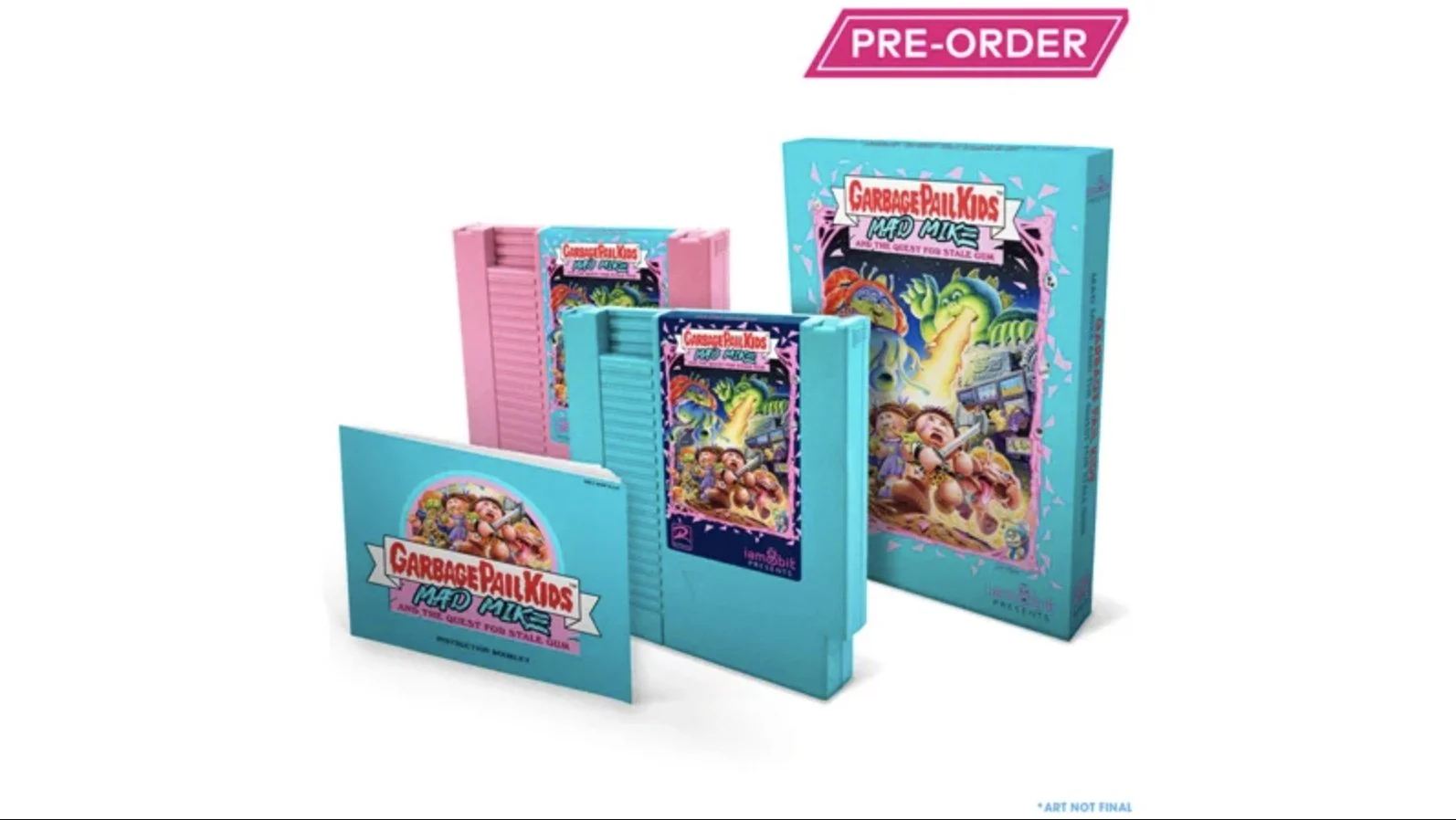 A New GARBAGE PAIL KIDS Video Game Announced For NES, Modern Consoles ...