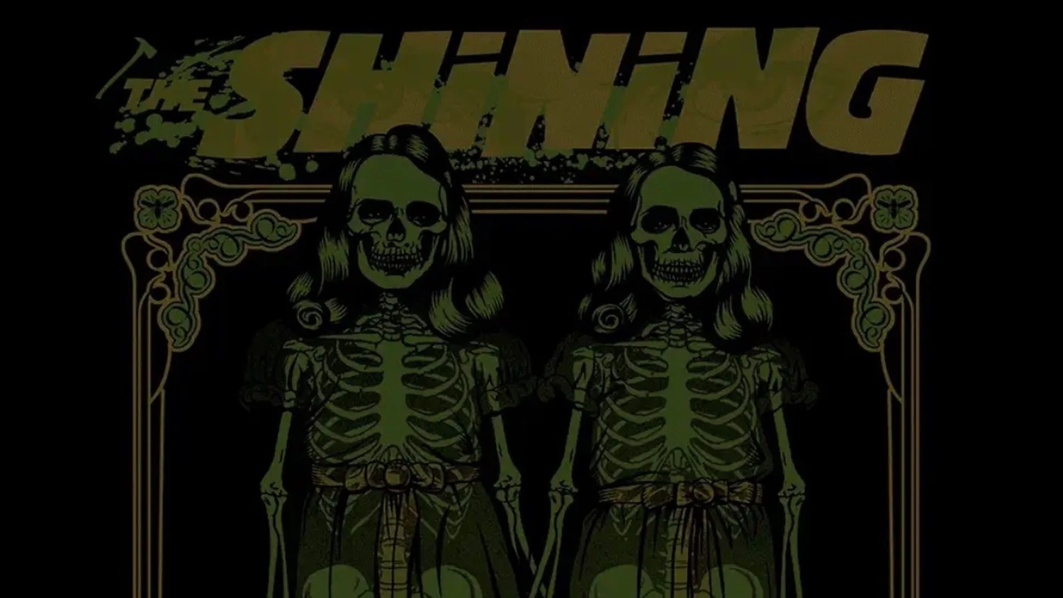 Cool Glow-in-the-Dark Poster Art For THE SHINING "The Grady Twins" By ...