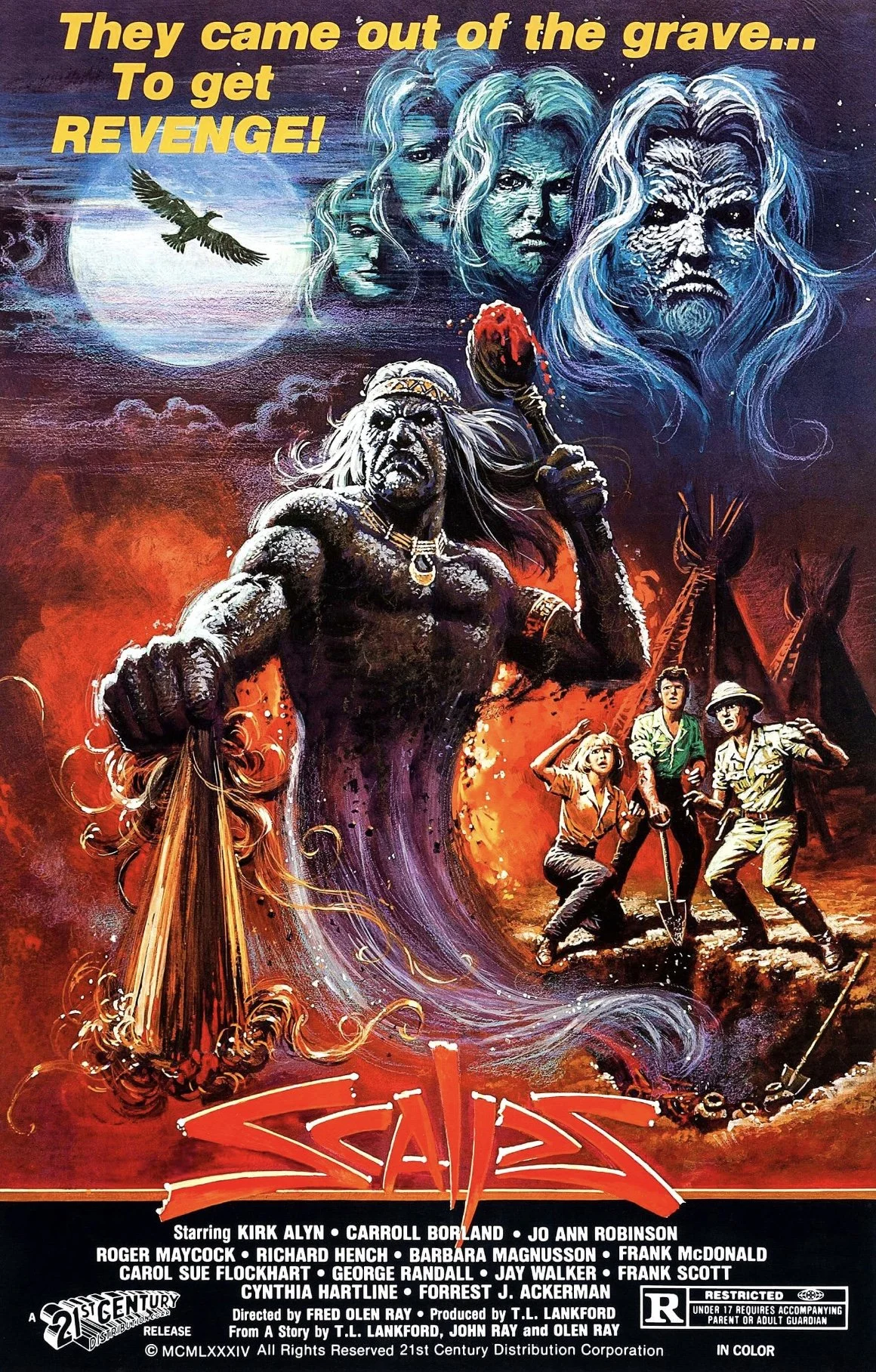 Retro Trailer For The 1983 Horror Film SCALPS About College Students ...