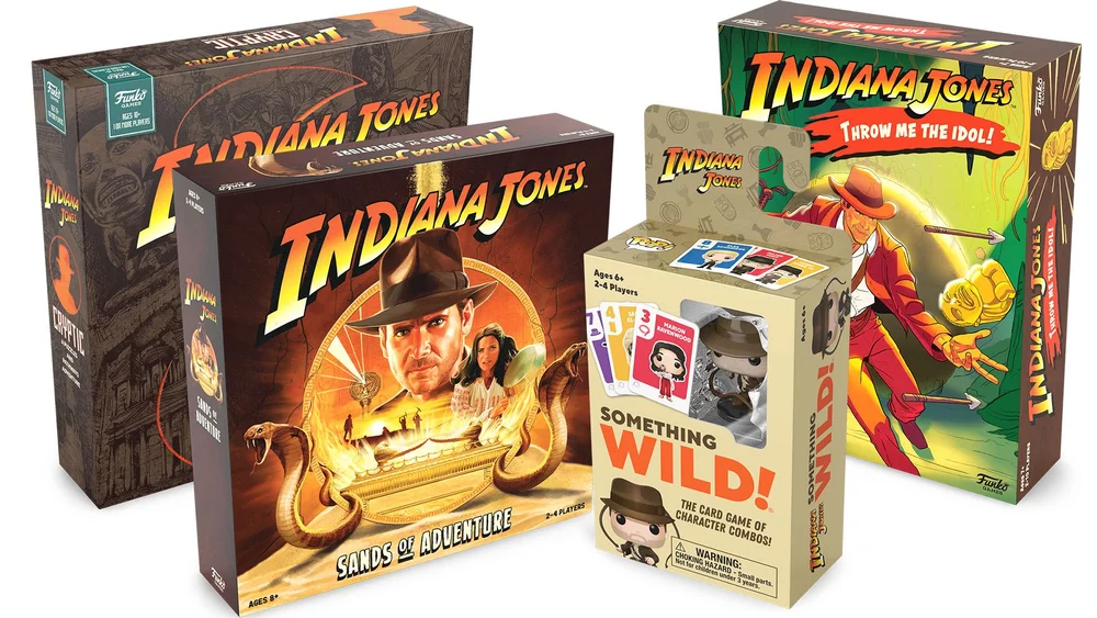 Funko Games Announces 4 New INDIANA JONES Board Games — GeekTyrant