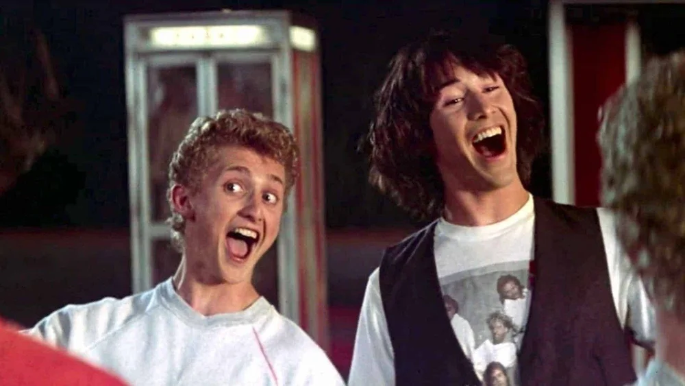 Keanu Reeves Sets Fans Straight and Says Bill and Ted Are Not Stoners ...
