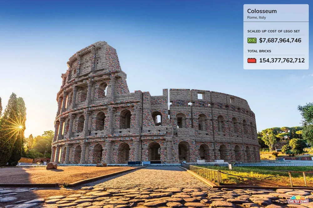 How Much Do You Think It Would Cost To Build Full Scale World Landmarks ...