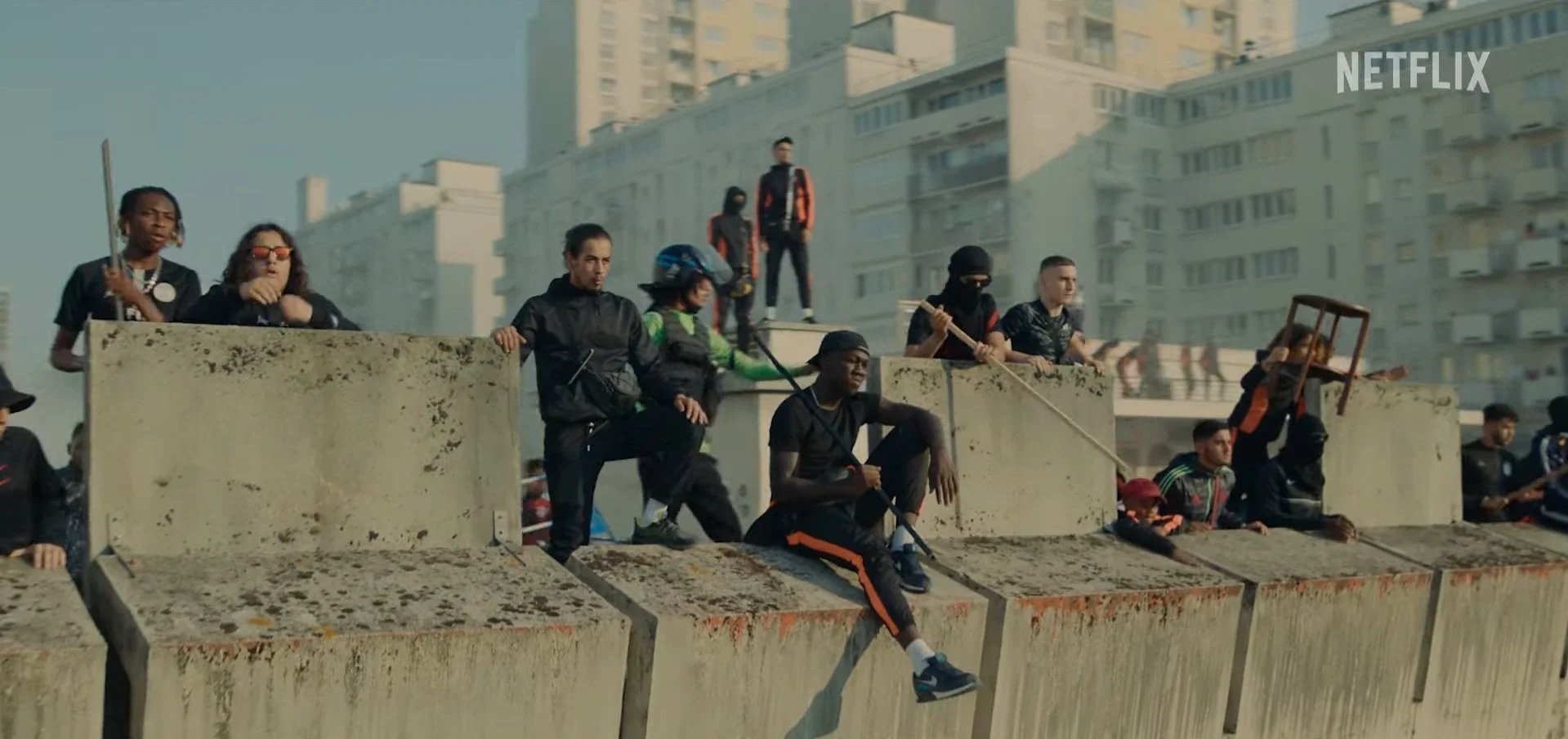 Trailer For Netflix's Visually Stunning French Action Thriller ATHENA ...