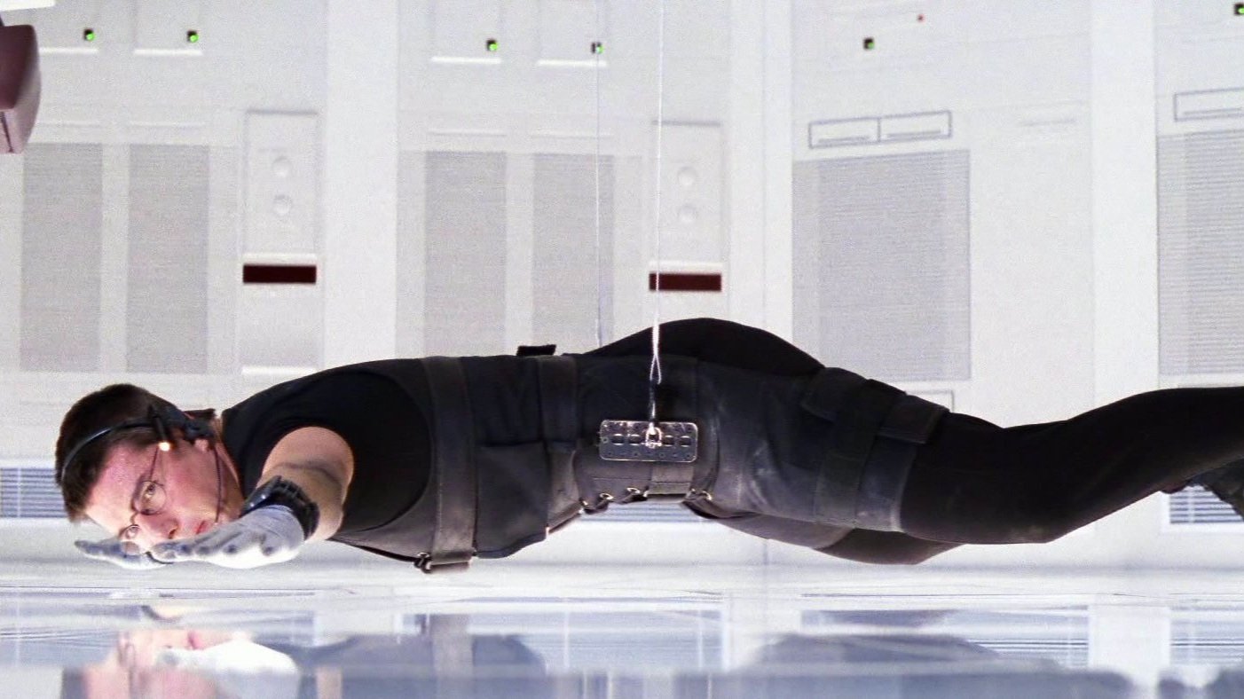 Tom Cruise Says the Iconic CIA Vault Break-In Scene in MISSION: IMPOSSIBLE Almost Didn't Happen ...