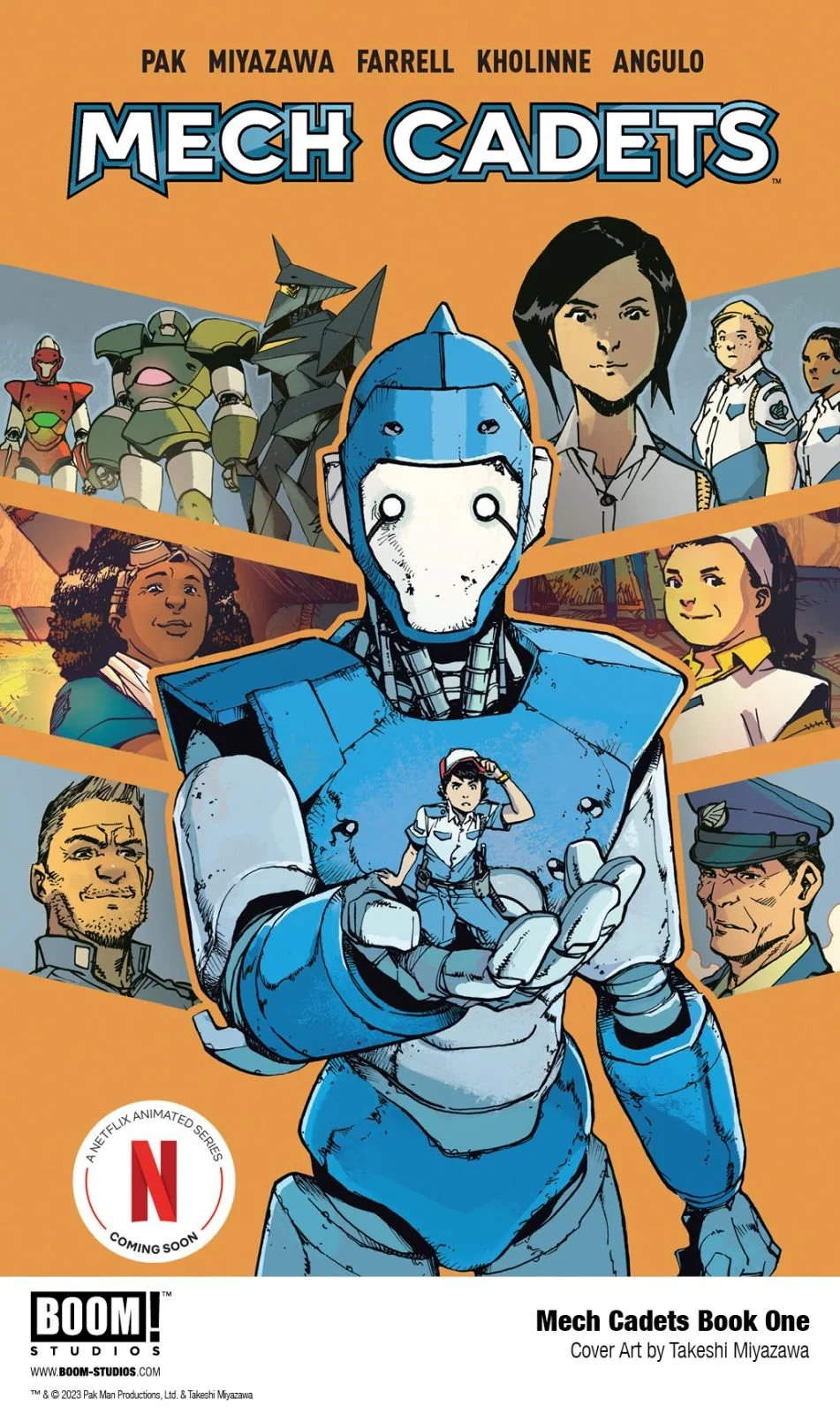 MECH CADETS BOOK ONE Collection Launching This Summer Ahead of Netflix ...