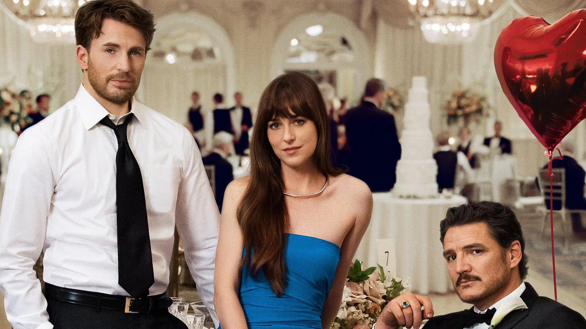 Trailer for Dakota Johnson, Chris Evans and Pedro Pascal's Romance Film ...