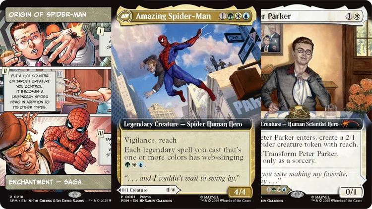 Magic: The Gathering Unveils Spider-Man Cards — GeekTyrant
