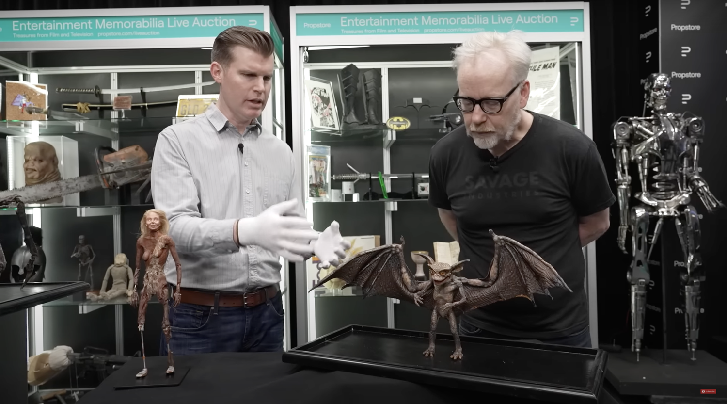 Adam Savage Takes a Look at the Stop-Motion Animated Puppets Used in ...