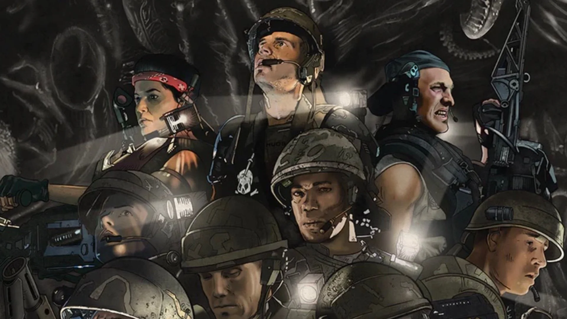 Cool ALIENS Poster Art By Artist Kirk Moffatt - "Watch Your Fire and ...