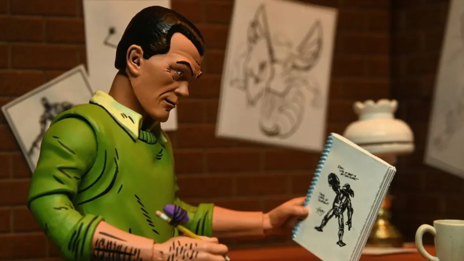 Legendary Comic Artist Jack Kirby Gets His Own TMNT Action Figure From ...