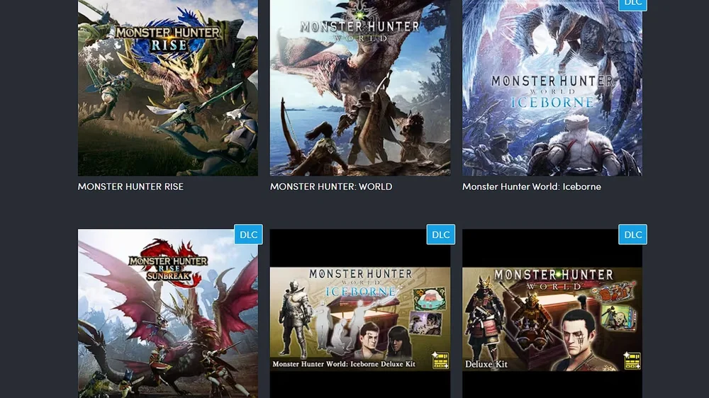 Get Newer MONSTER HUNTER Games Cheap — GeekTyrant