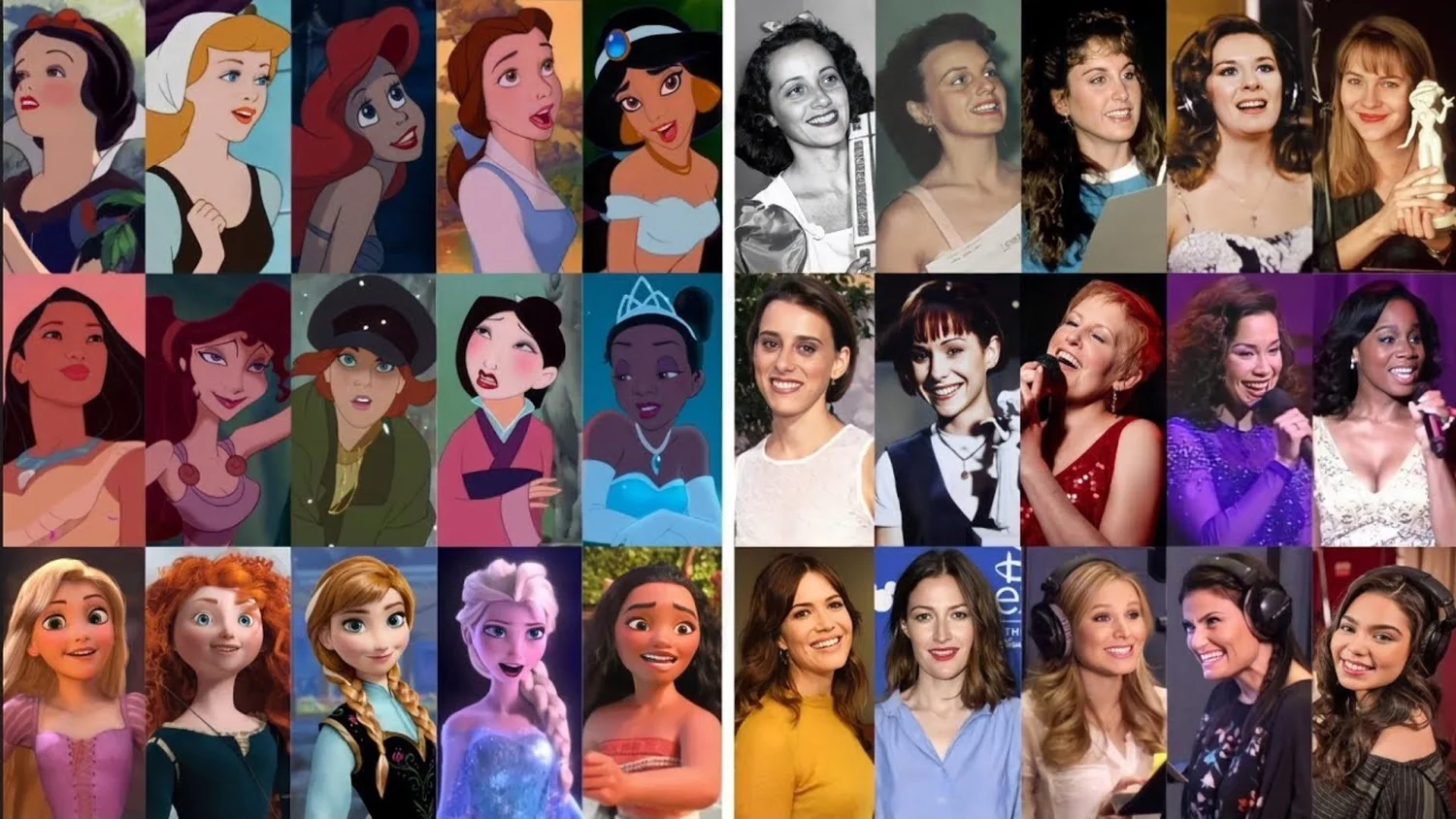 Fun Video Compilation of Disney Voice Actresses Performing Alongside ...