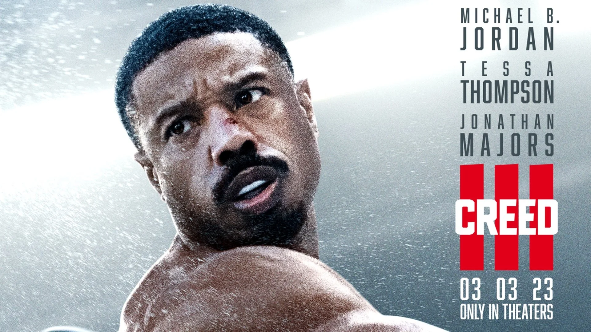 New Poster for Michael B. Jordan's CREED III Features Adonis Creed in Boxing Action — GeekTyrant