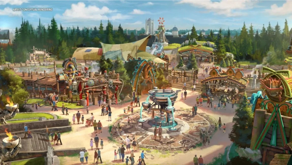 First Look Photos of Universal Studios Epic Universe HOW TO TRAIN YOUR ...