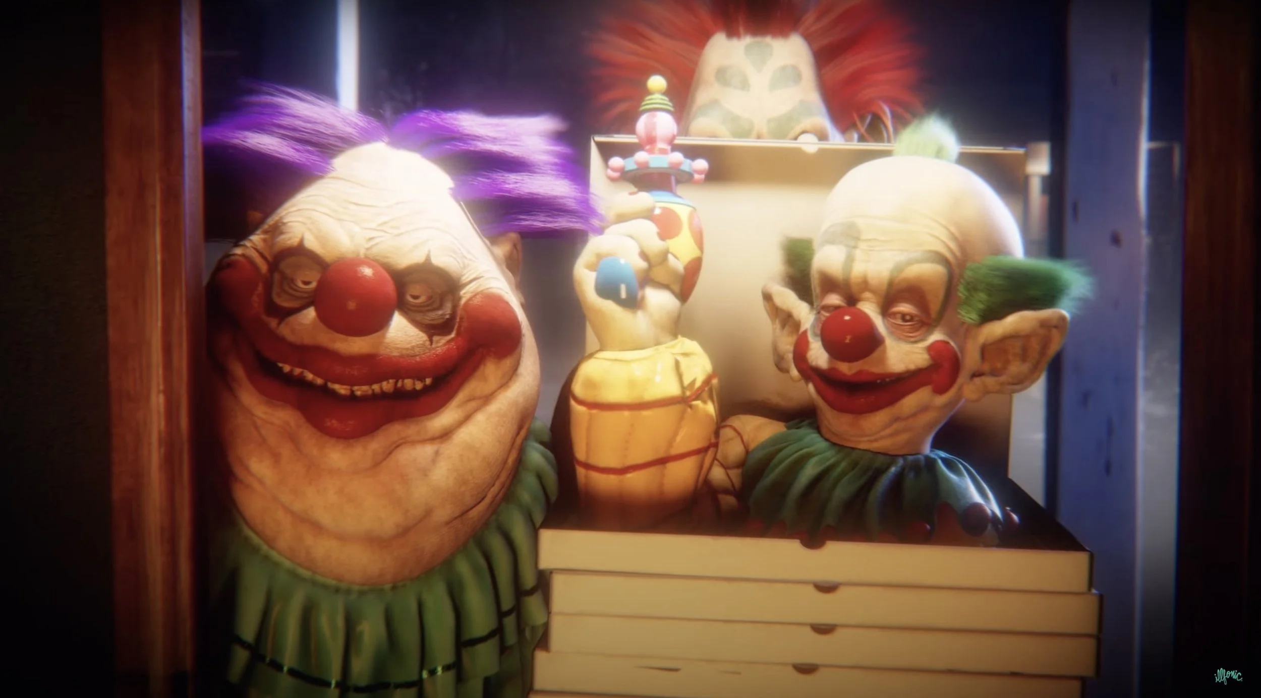 Wacky Fun and Violent Trailer For KILLER KLOWNS FROM OUTER SPACE: THE GAME — GeekTyrant