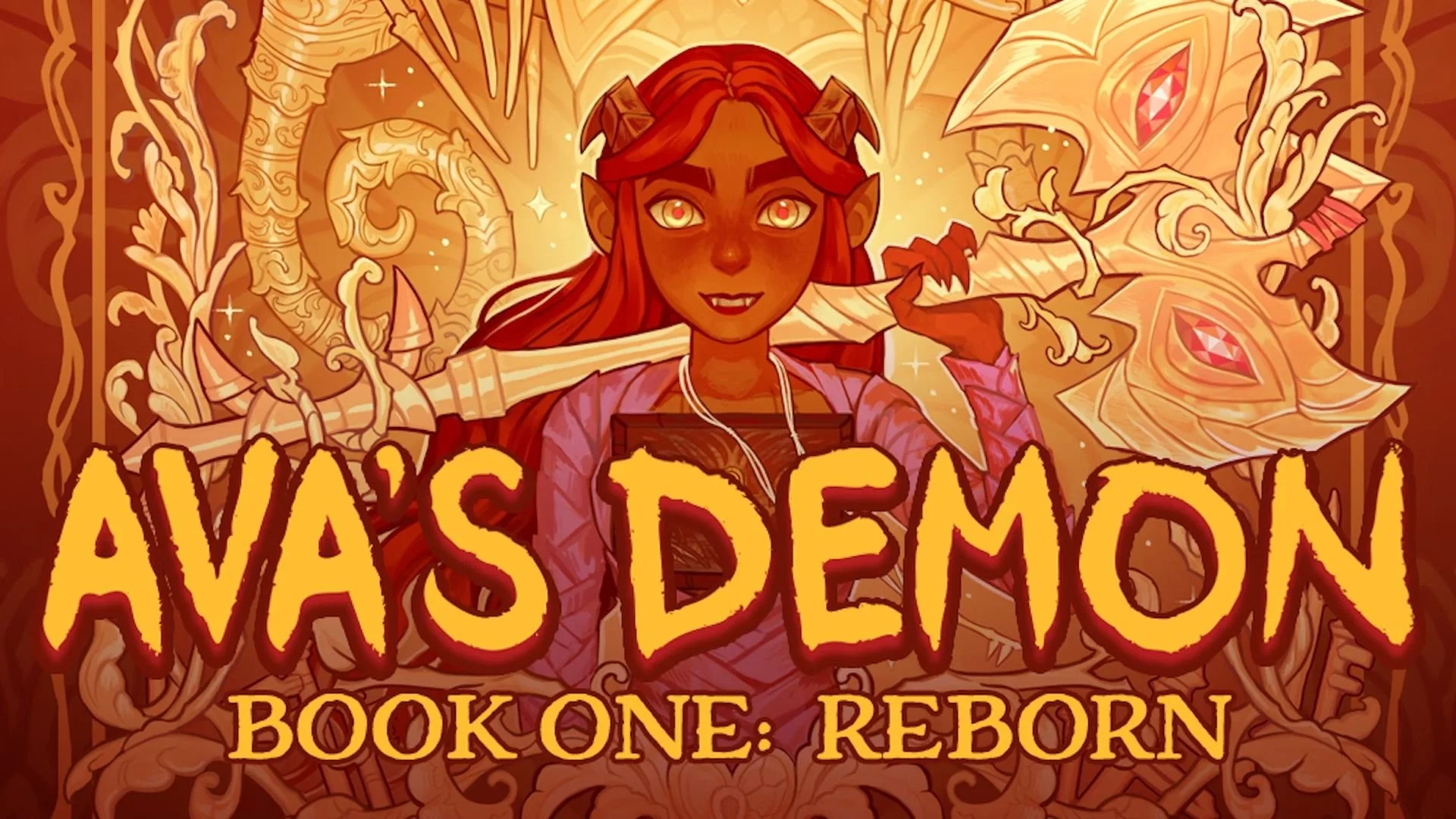 Webcomic AVA'S DEMON BOOK ONE: REBORN Comes To Print For The First Time ...