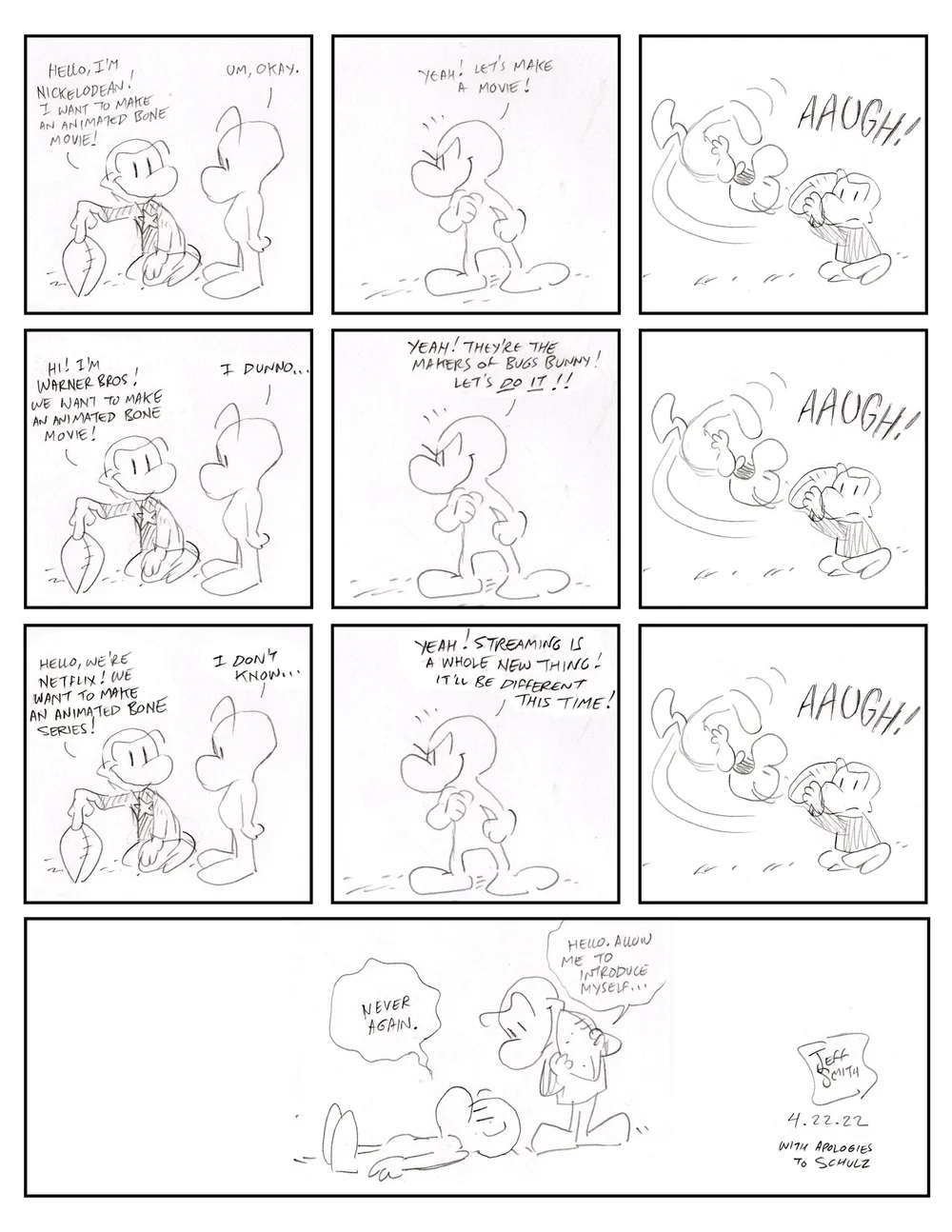 Netflix Cancels Its Animated Adaptation of Bone and the Creator ...