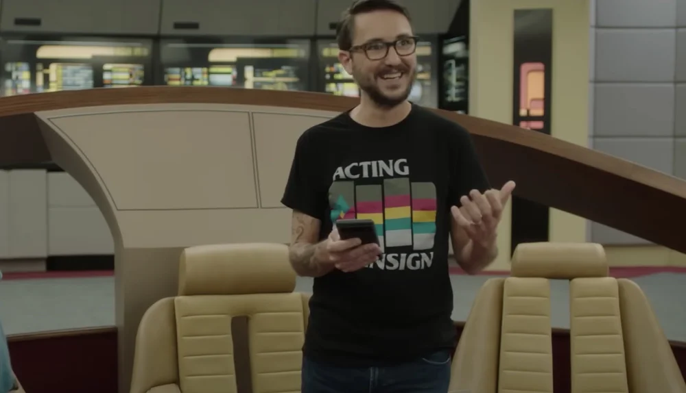 Watch Wil Wheaton Tour the Rebuilt Bridge of the Enterprise-D From STAR ...