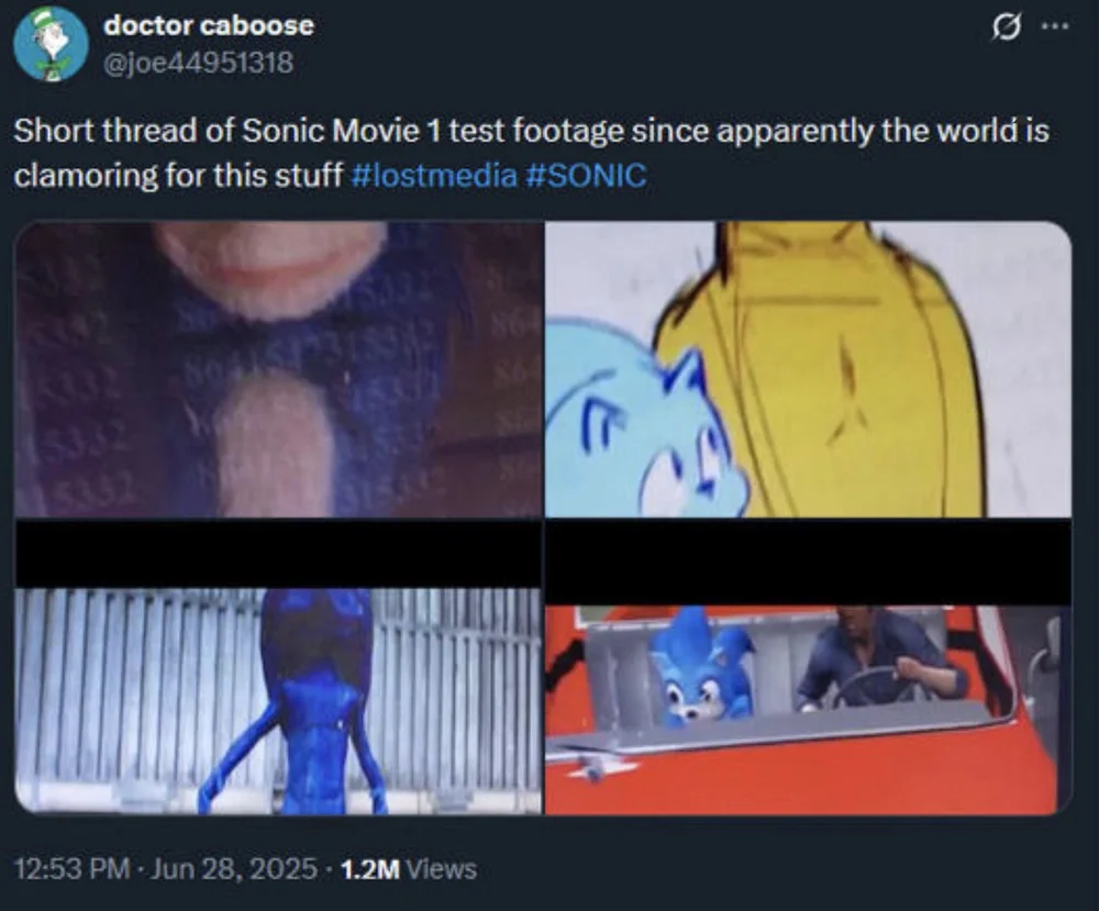 Ugly Sonic Returns as Images of Early Test Footage Surface, Reigniting ...