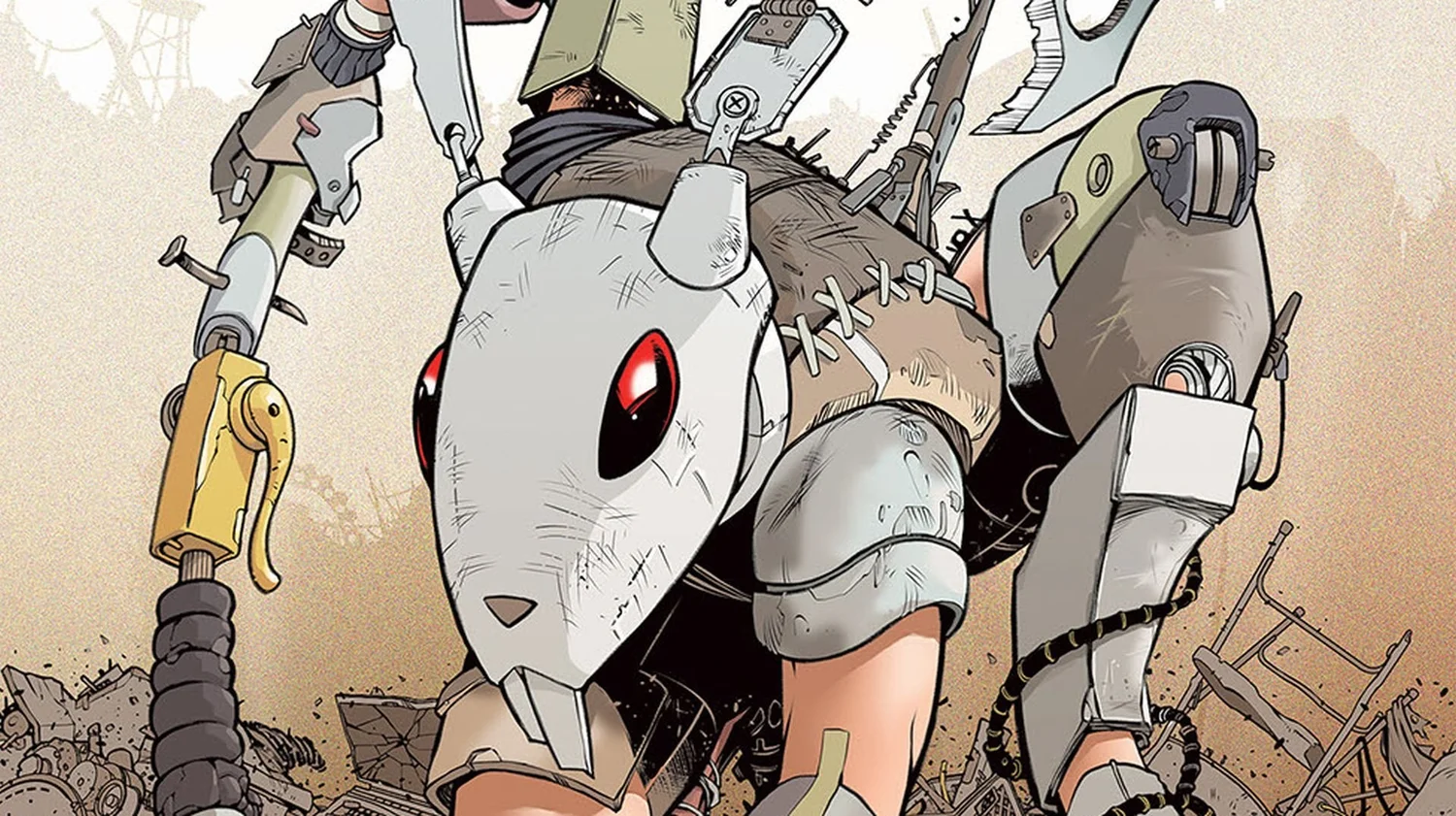 SWAMP THING Meets ROBOCOP In New Enviro-Dystopian Thriller JUNK RABBIT ...