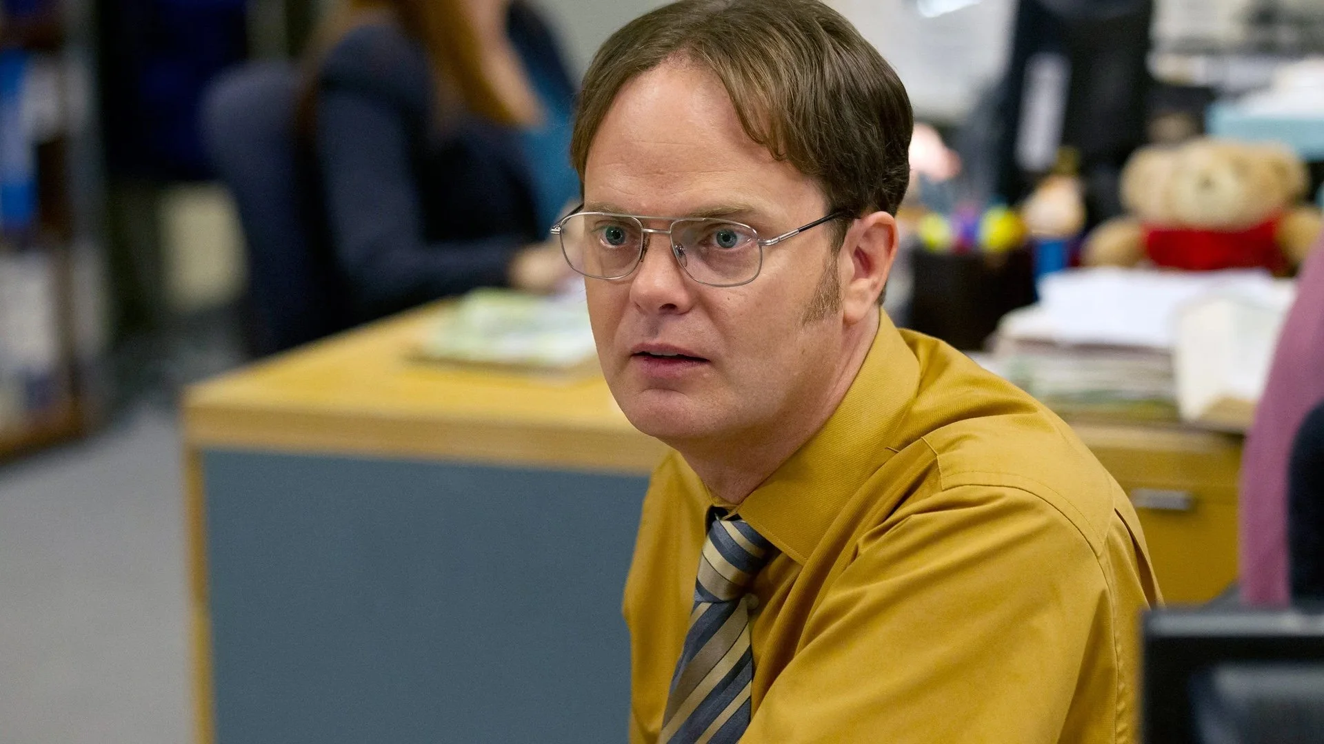 Rainn Wilson says that the office was "extravagant" offensive sometimes ...