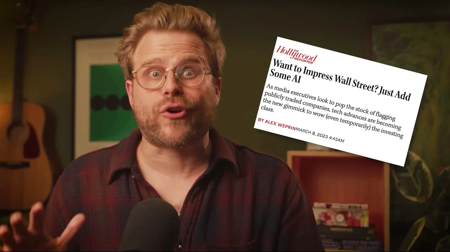 Adam Conover Talks About Problems with A.I. in New Video — GeekTyrant