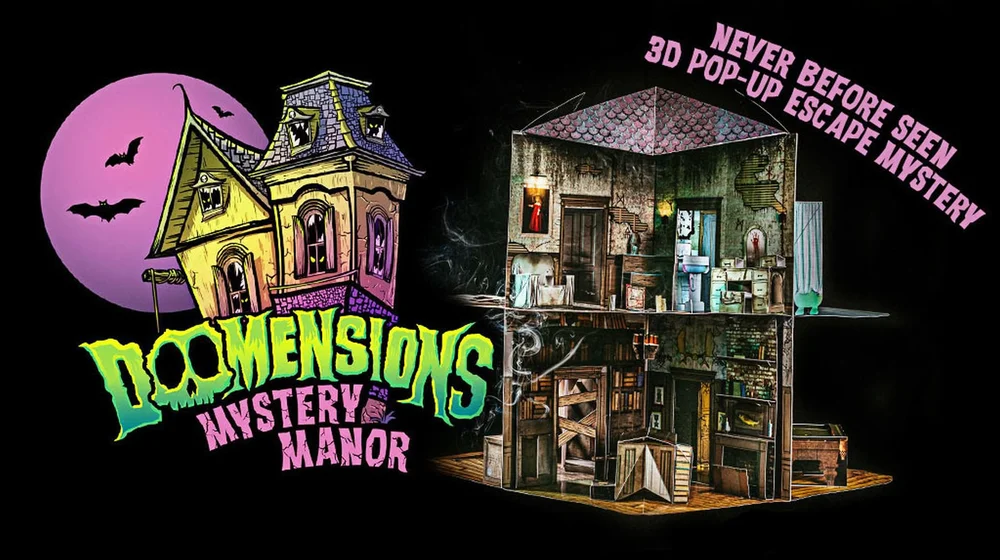Awesome New Kickstarter For DOOMENSIONS MYSTERY MANOR Game Is Half ...