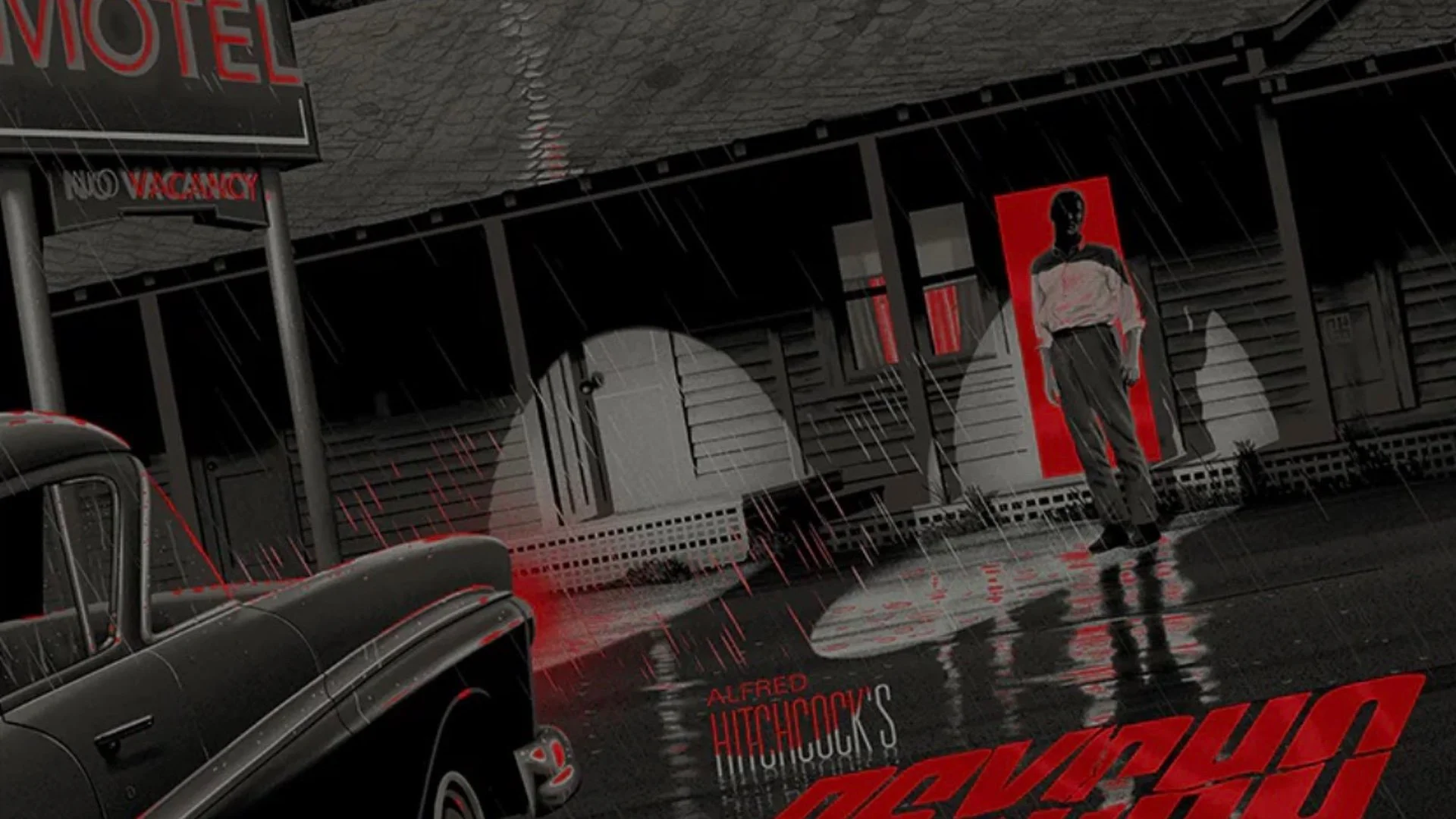 Cool Poster Art For Alfred Hitchcock's PSYCHO Created By Artist Chris ...