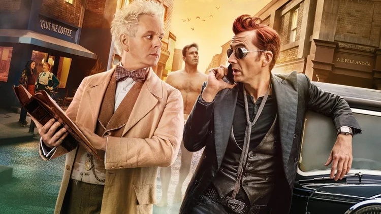 GOOD OMENS Stars Michael Sheen and David Tennant Discuss Possible ...