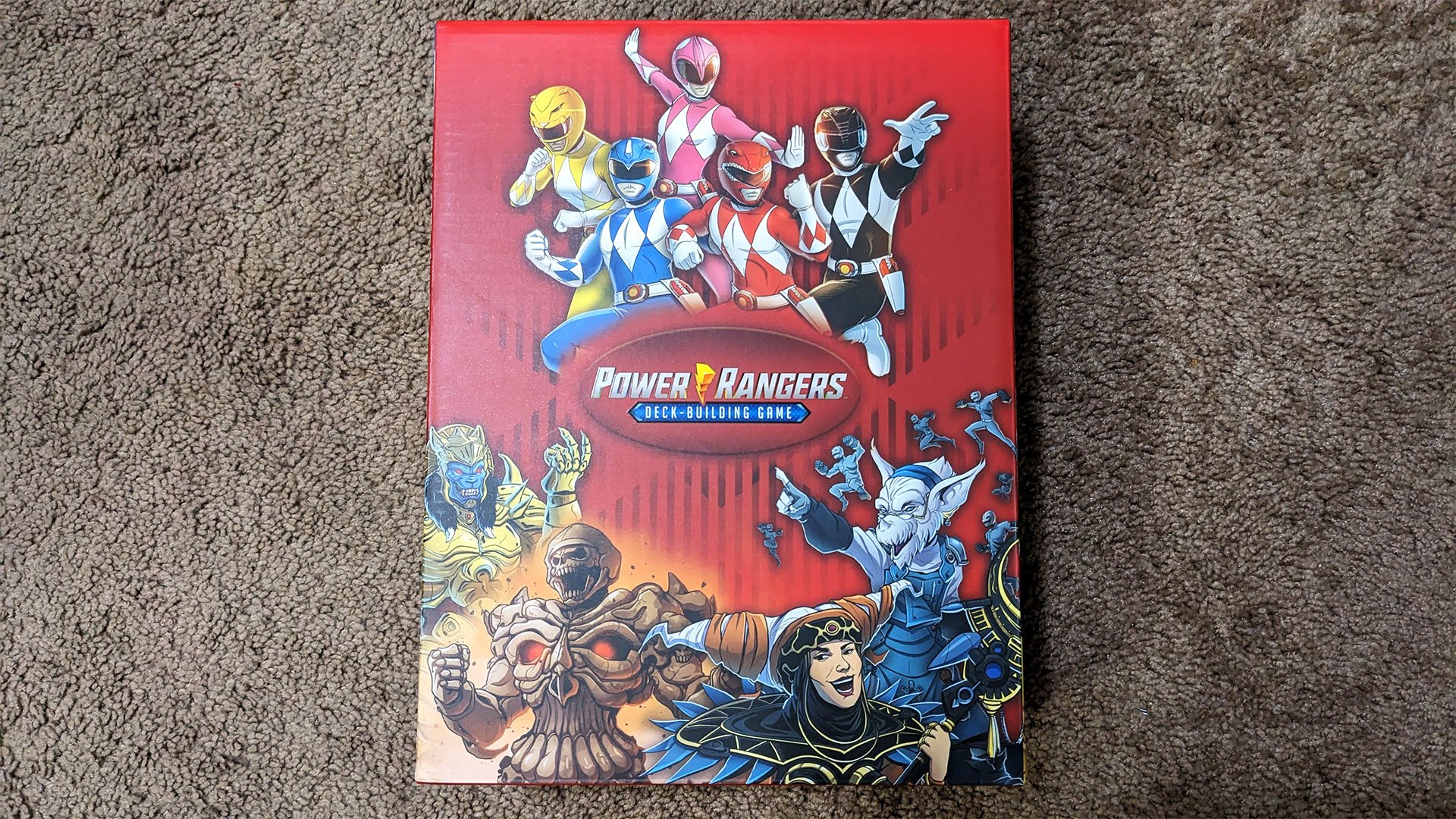 Power Rangers Deck-Building Game Storage Box — GeekTyrant