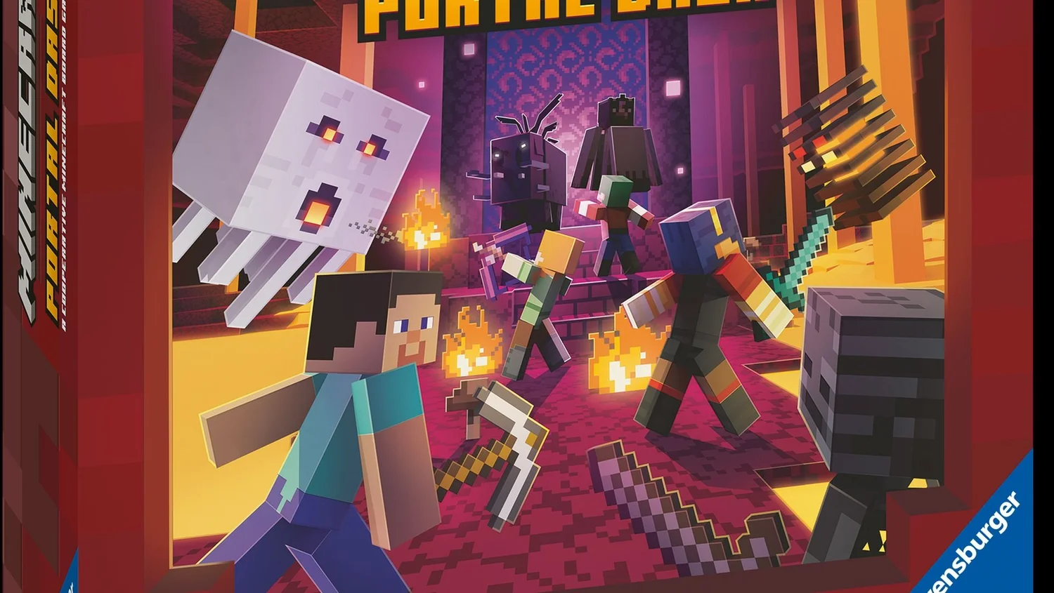 Ravensburger Set To Release Two New MINECRAFT Board Games — GeekTyrant