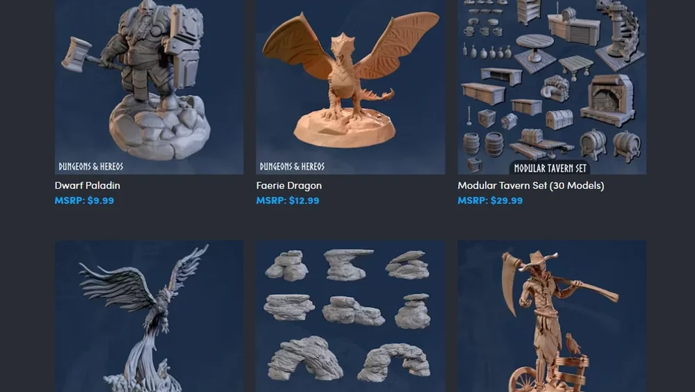 Buy Over 100 3D Printable Fantasy TTRPG Files for $25! — GeekTyrant