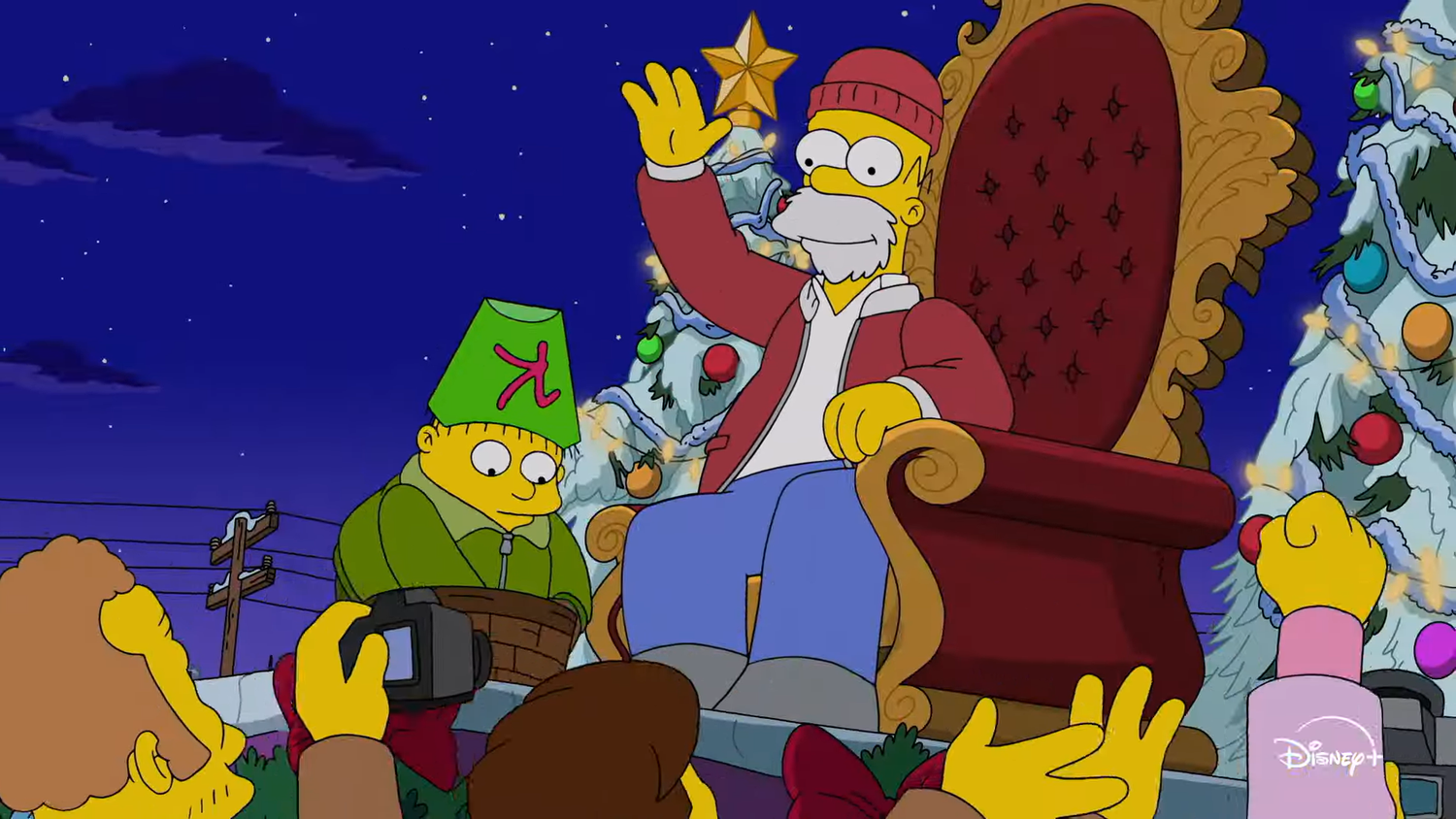 Trailer for THE SIMPSONS Double-Sized Holiday Special "O C'Mon All Ye ...